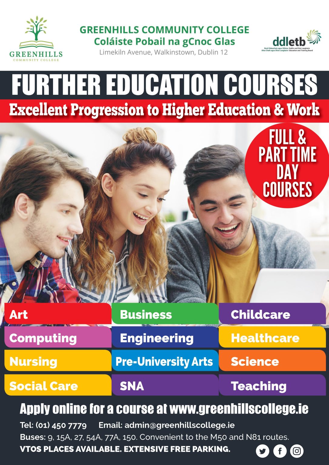 Home - Greenhills Community College Further Education